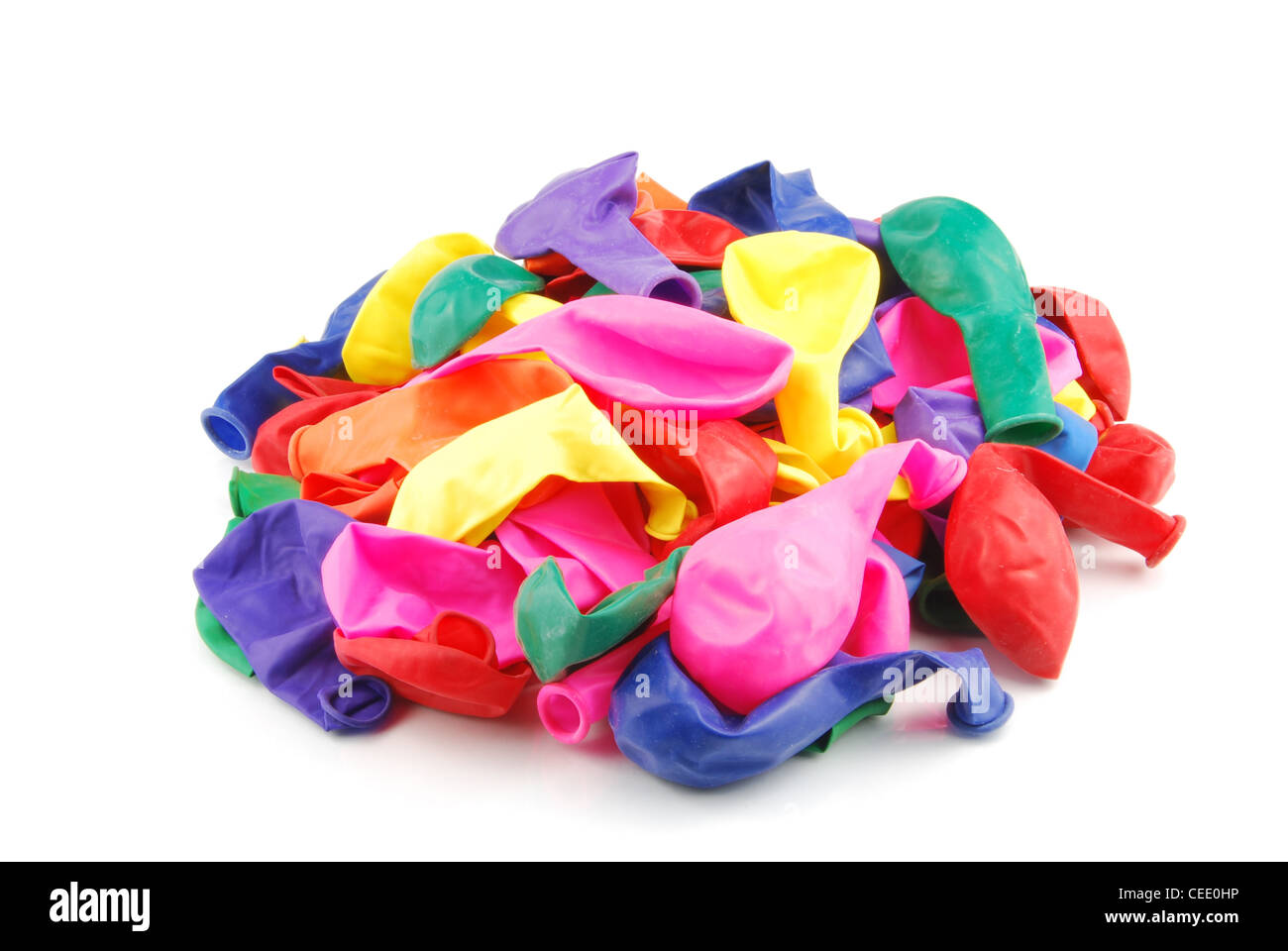 Many isolated balloons Cut Out Stock Images & Pictures - Alamy
