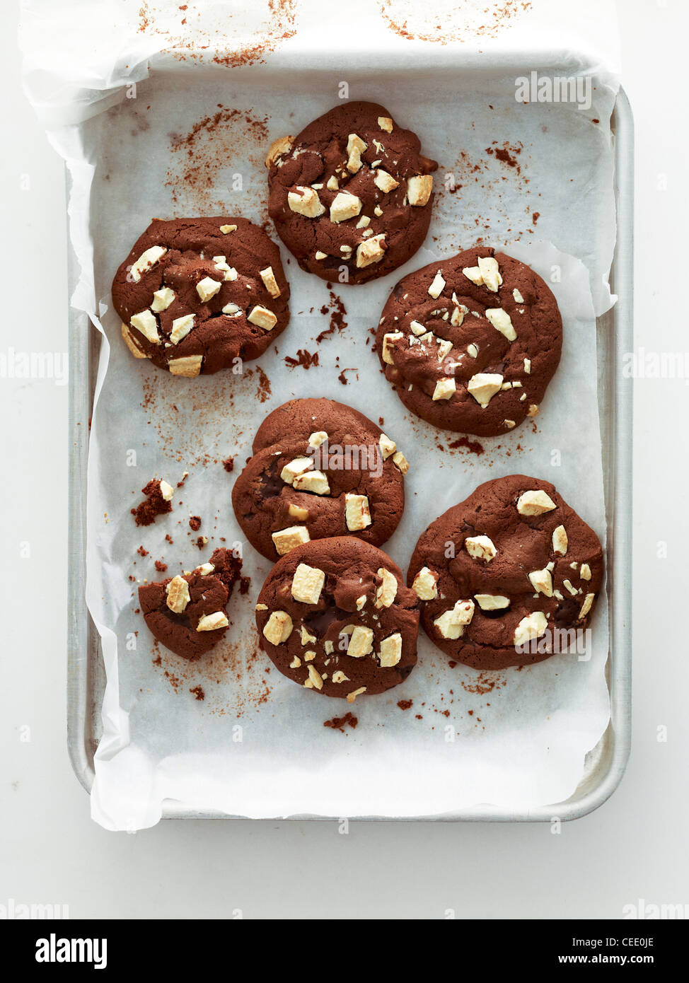 Cookie with paper hi-res stock photography and images - Alamy