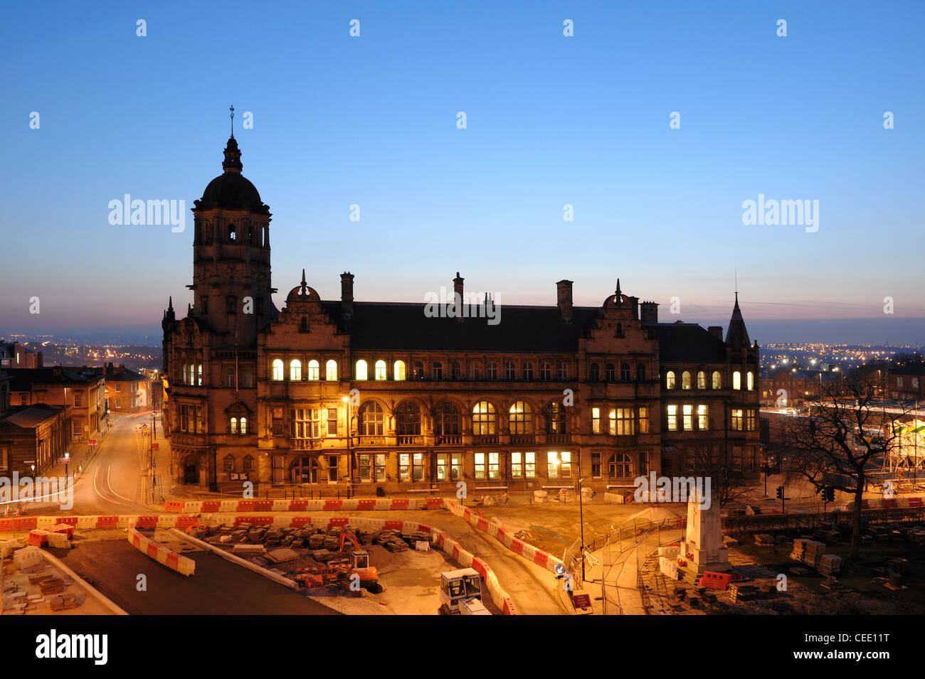 Wakefield County Hall Stock Photo - Alamy