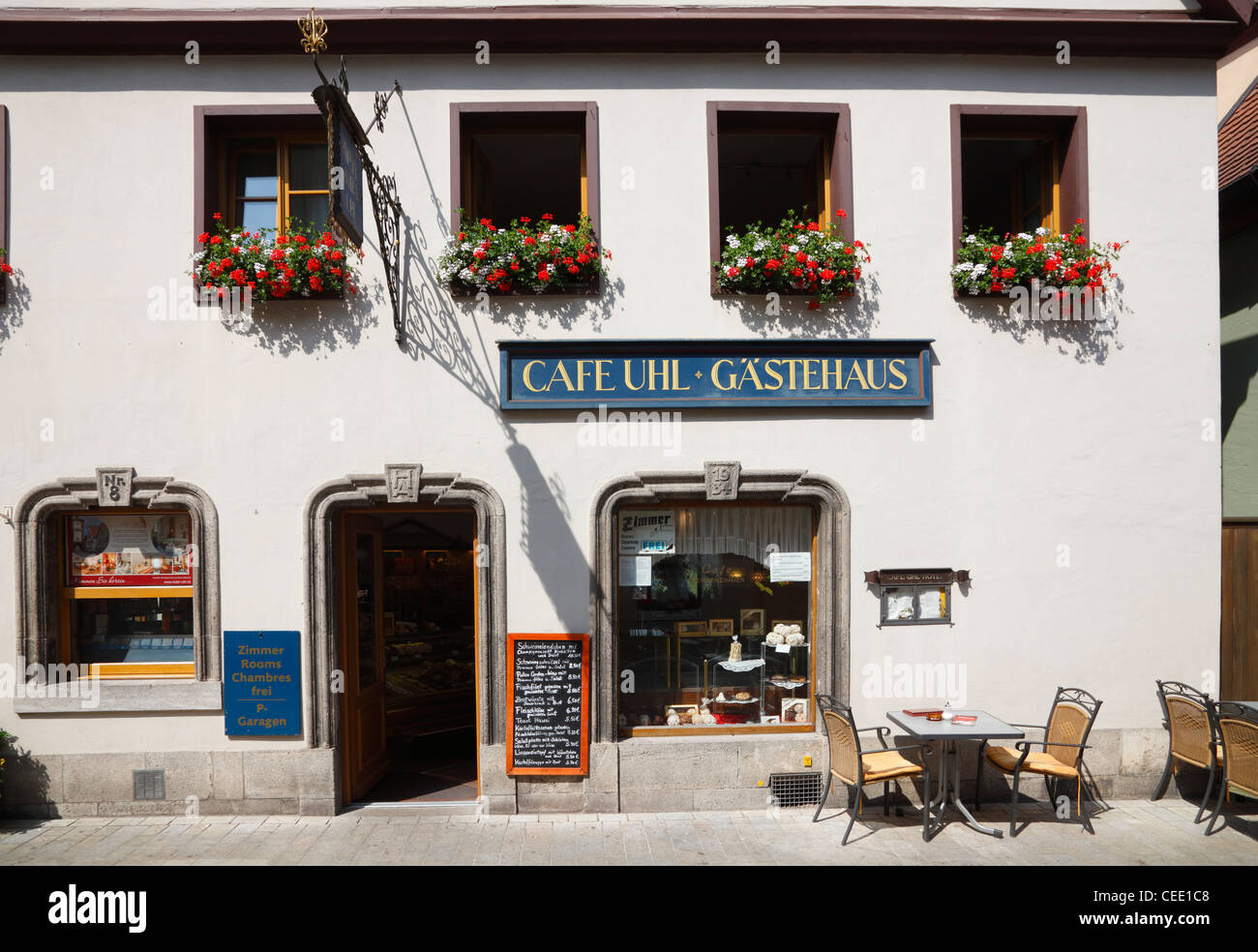 Cafe Uhl Gästehaus - Cafe Uhl Hotel in Rothenburg ob der Tauber ...
