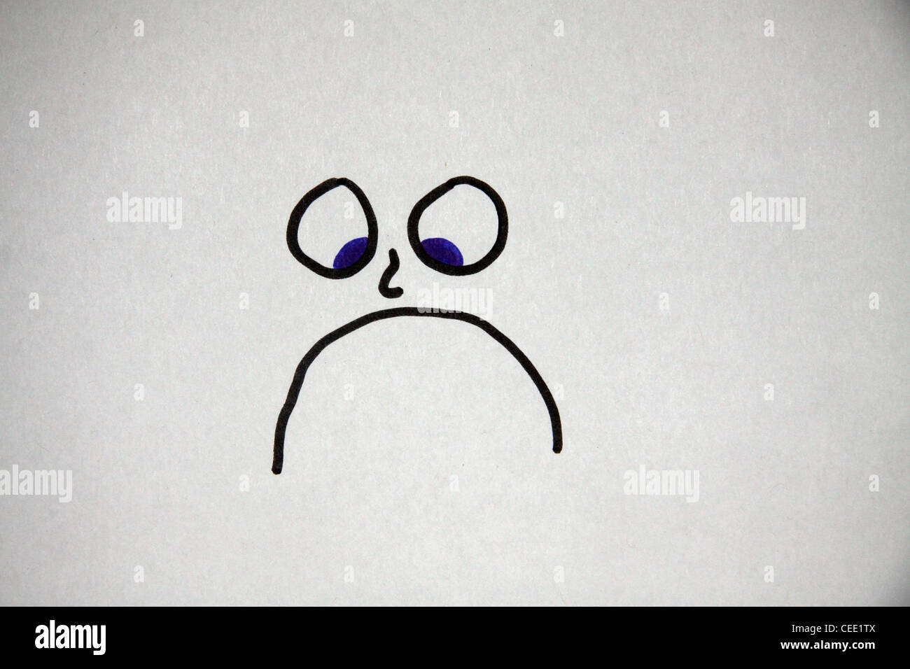 Smiley face sad face hi-res stock photography and images - Alamy