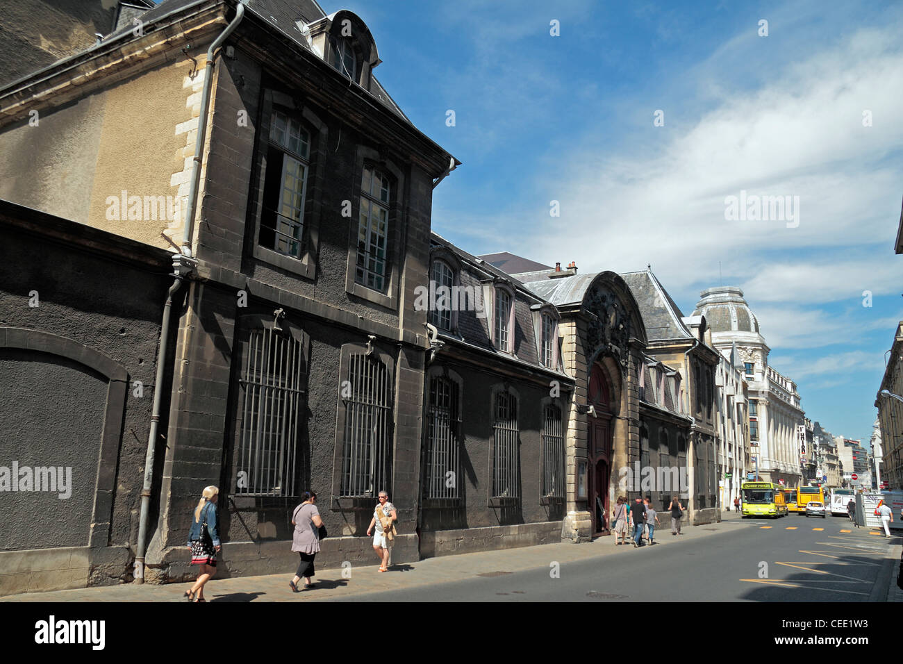 The Musée des Beaux-arts (The Museum of Fine Arts) in Reims, Champagne ...