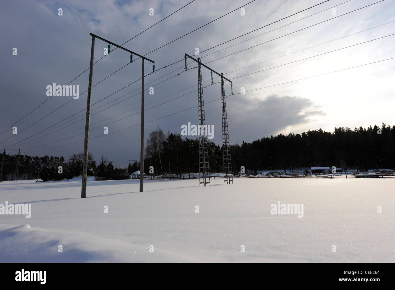 Akalla - a suburb of Stockholm, 10 km north of the city, Sweden Stock ...