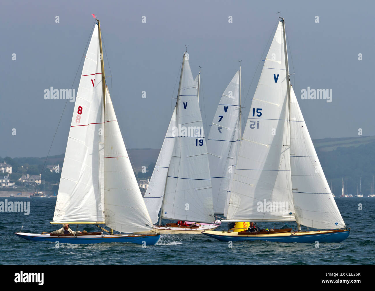 sunbeam boat race Stock Photo - Alamy
