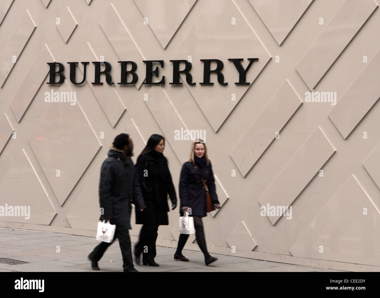 Burberry regent street hi-res stock photography and images - Alamy