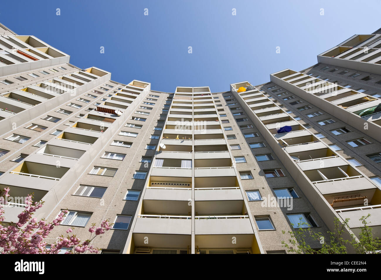 Berlin, Wohnsiedlung "Gropiusstadt Stock Photo - Alamy