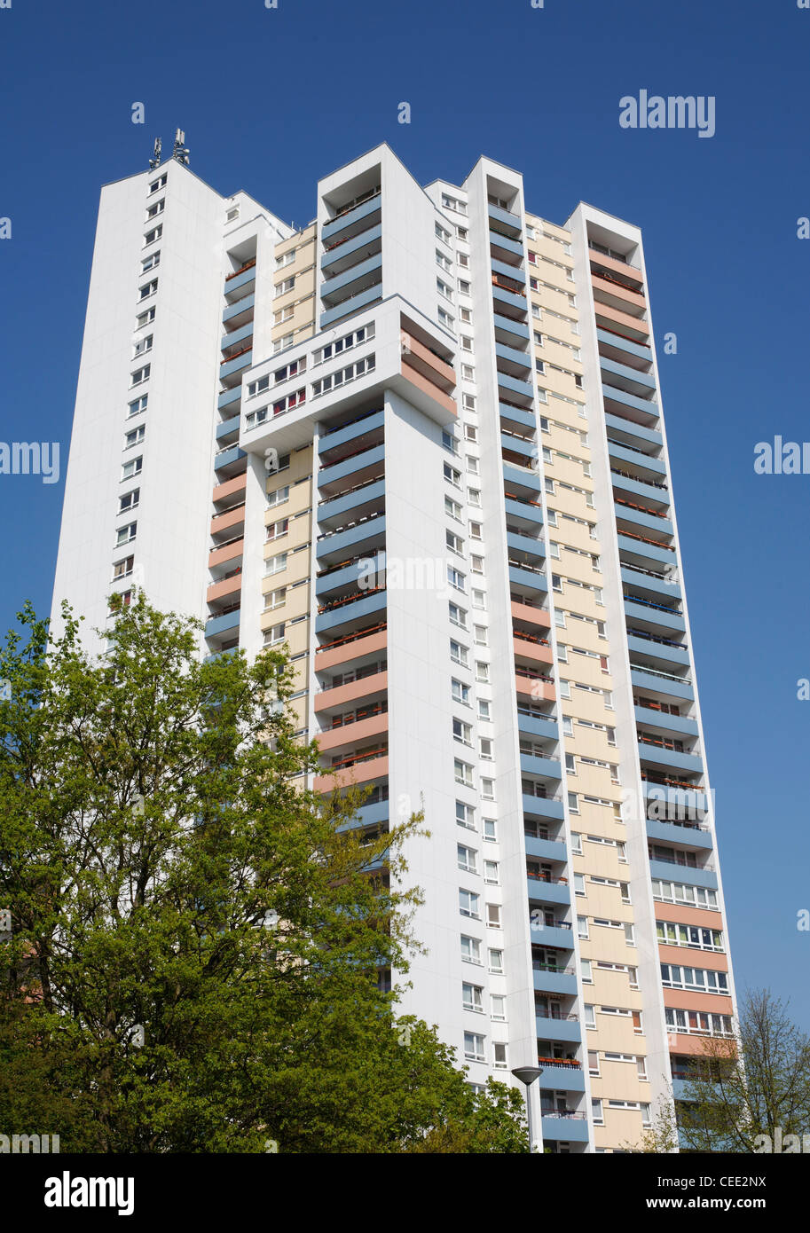 Berlin, Wohnsiedlung "Gropiusstadt Stock Photo - Alamy