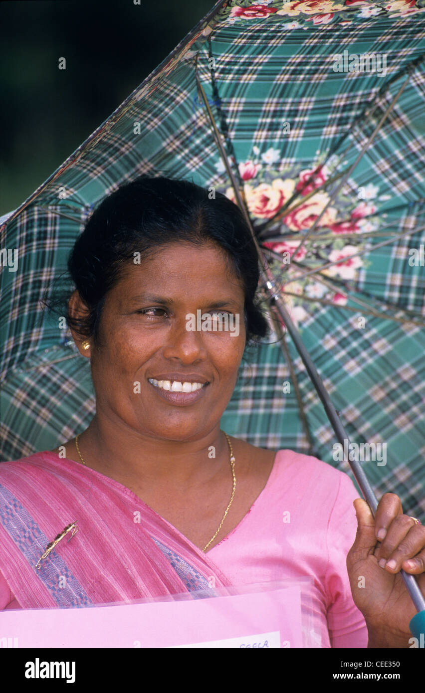 Mid age local woman, Polonnaruwa, Sri Lanka Stock Photo - Alamy