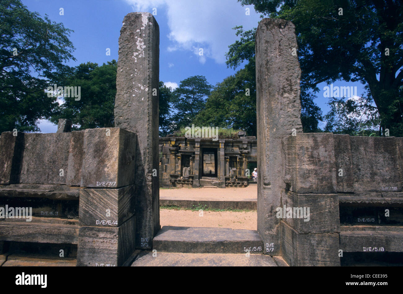 Shiva Devala N°1 old hindu sanctuary, Quadrangle, Polonnaruwa, Sri ...