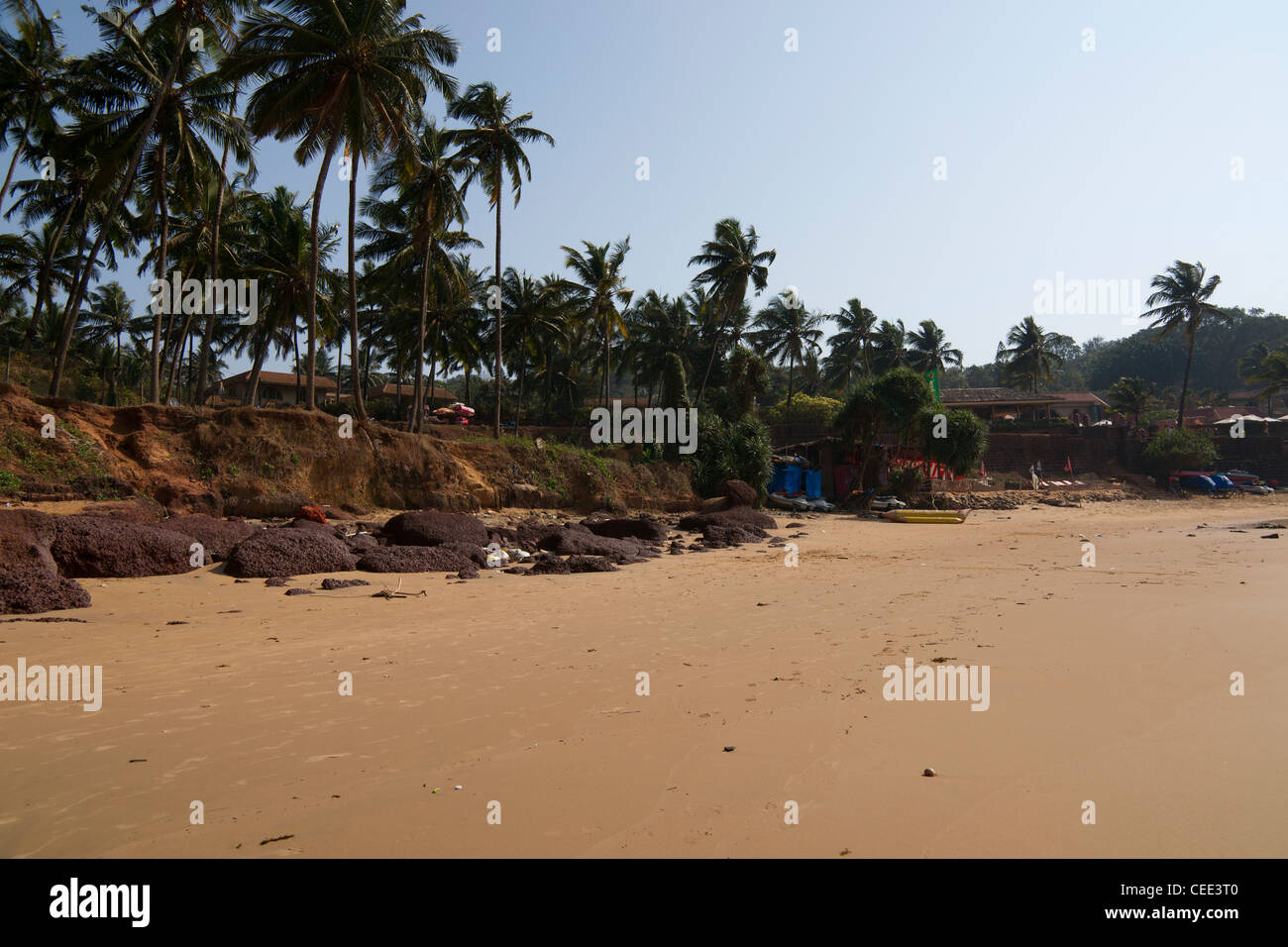 Coastal erosion at Sinquerim, Goa, India Stock Photo - Alamy