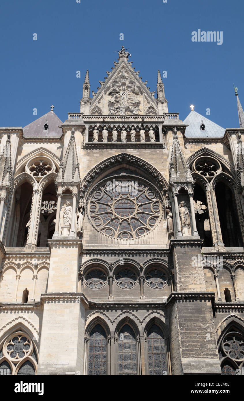 The Cathedrale Notre Dame, Reims, France. (Notre-Dame de Reims (Our ...