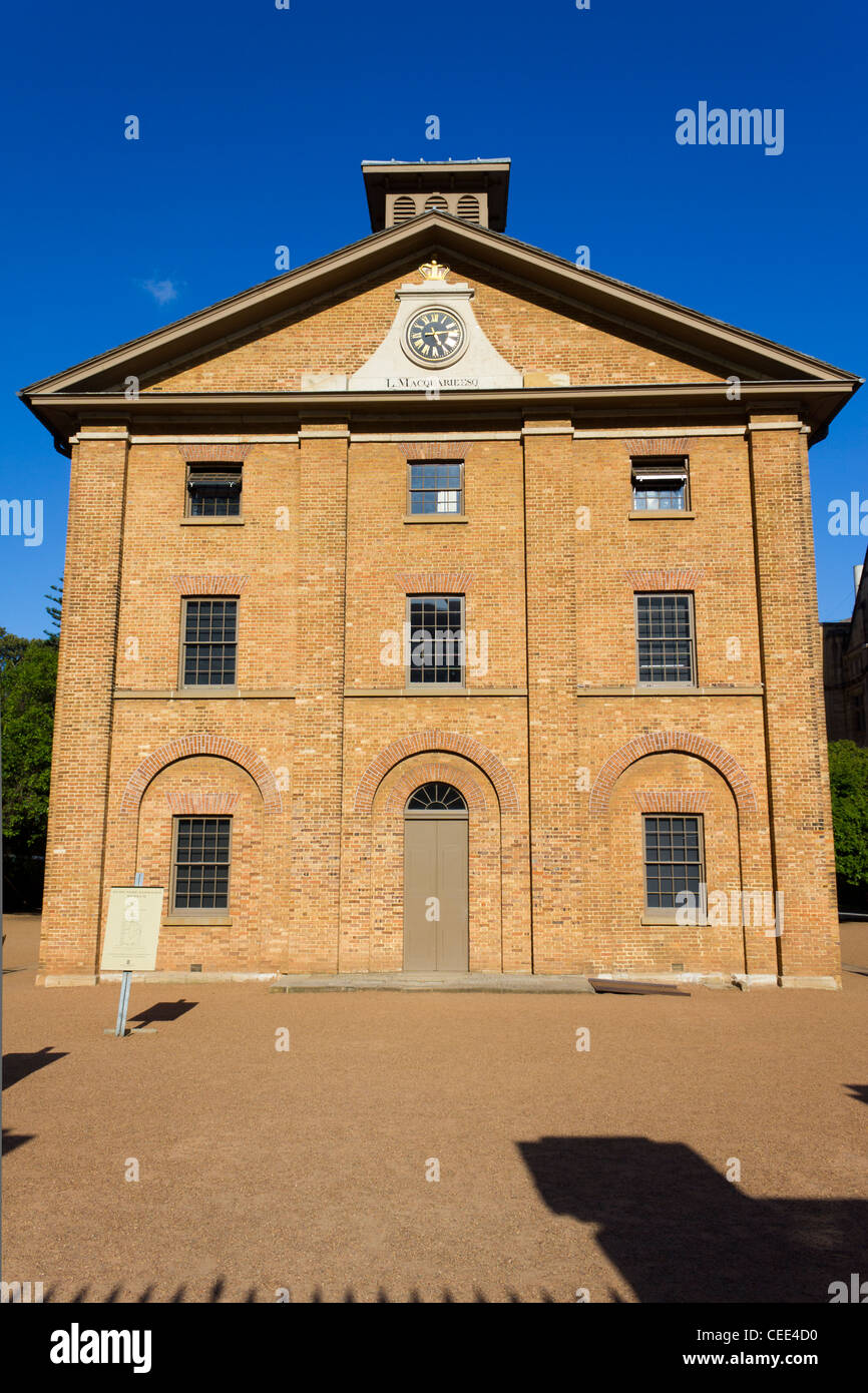 Hyde Park Barracks, Sydney, Australia Stock Photo - Alamy