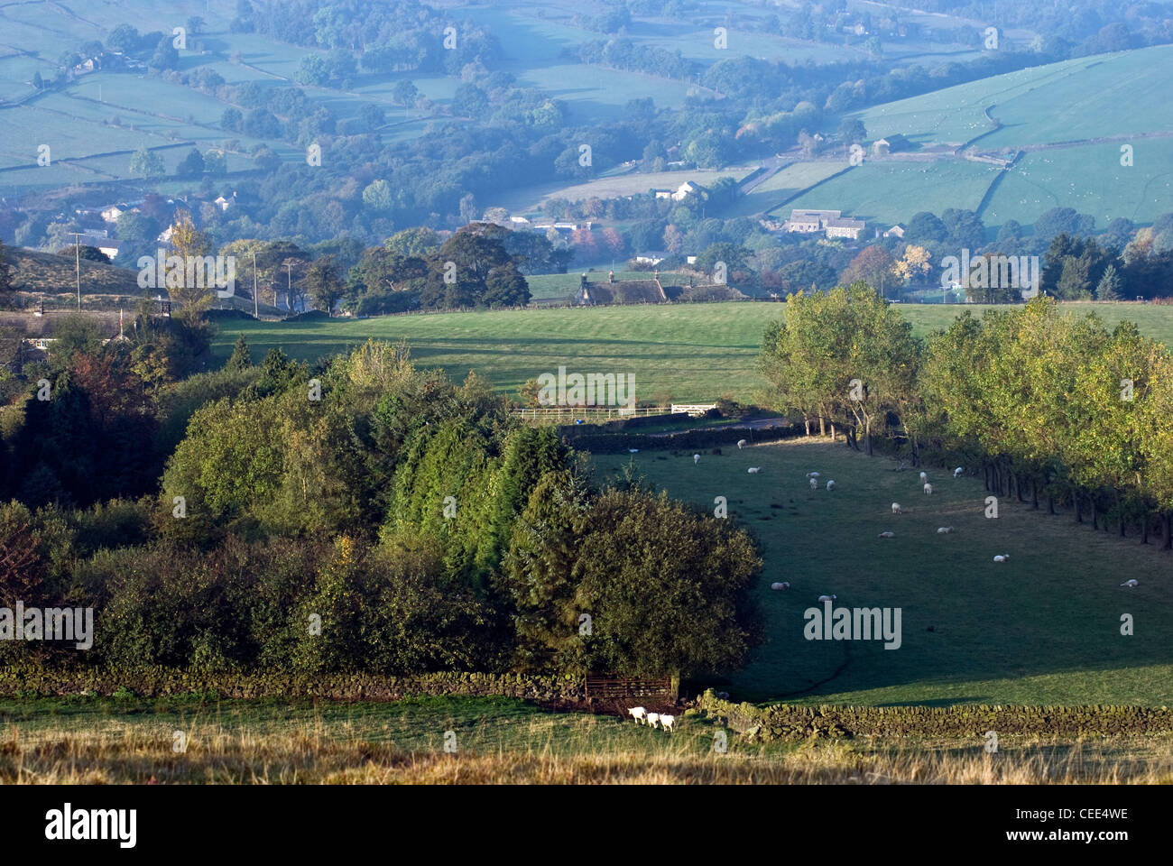 rural hill-tops south Yorkshire Bradfield Ray Boswell Stock Photo - Alamy