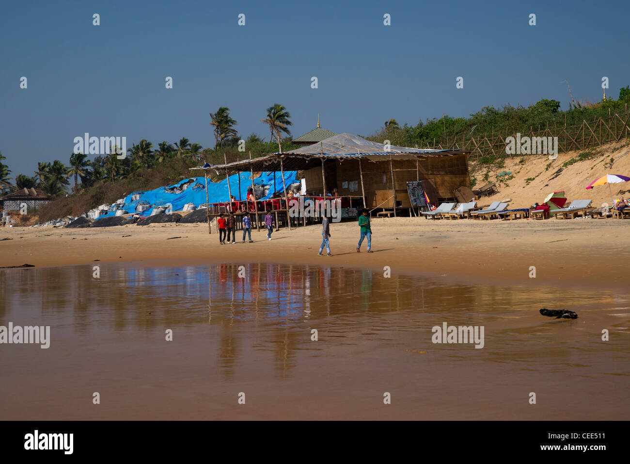 Coastal erosion at Sinquerim, Goa, India Stock Photo - Alamy