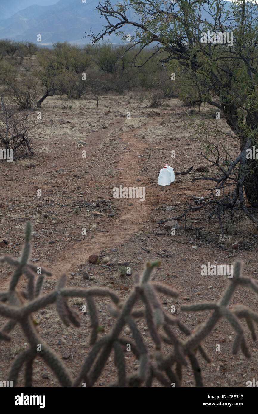 Water Left in Arizona Desert to Prevent Deaths of Migrants Crossing ...