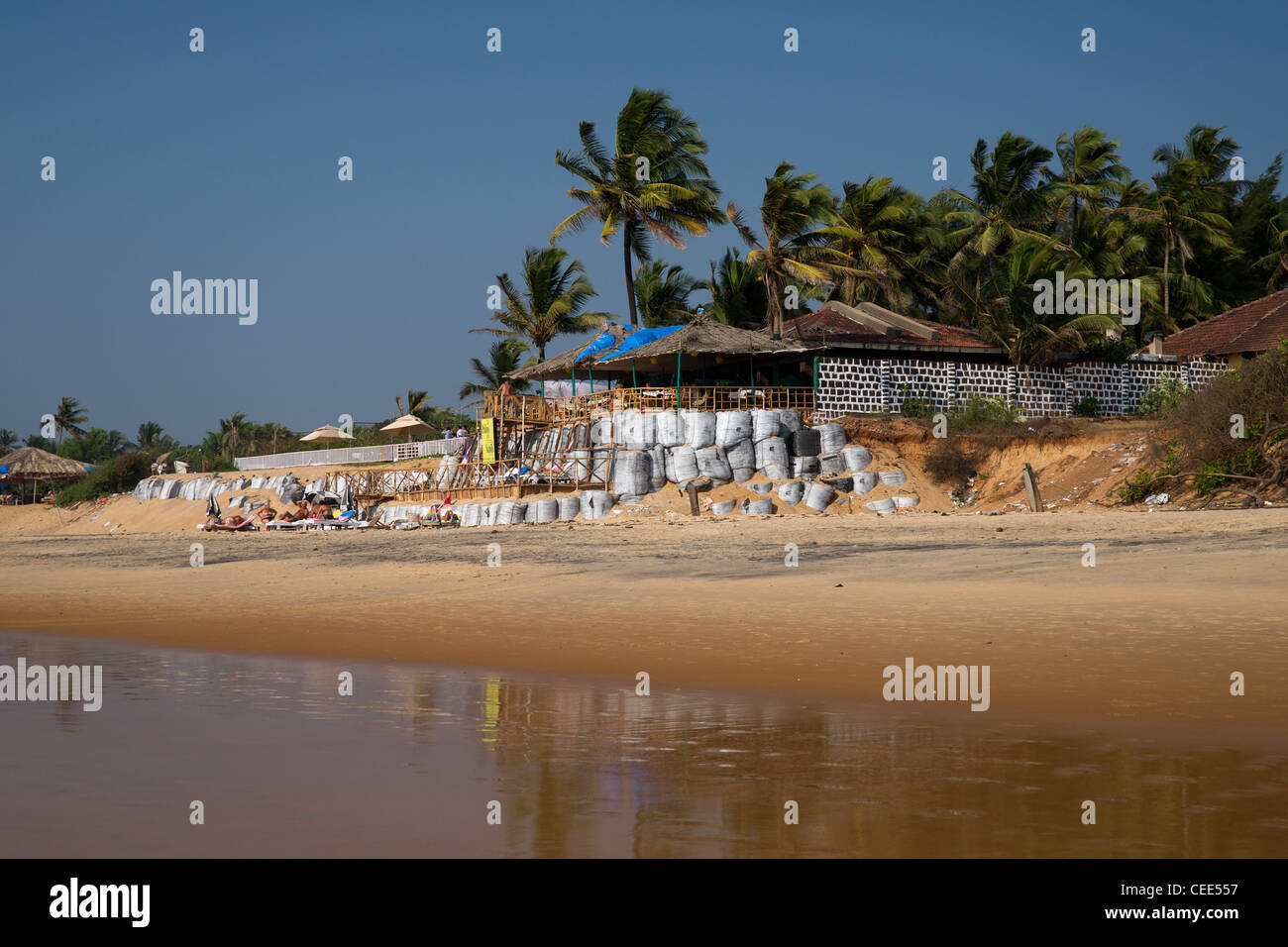 Coastal erosion at Sinquerim, Goa, India Stock Photo - Alamy