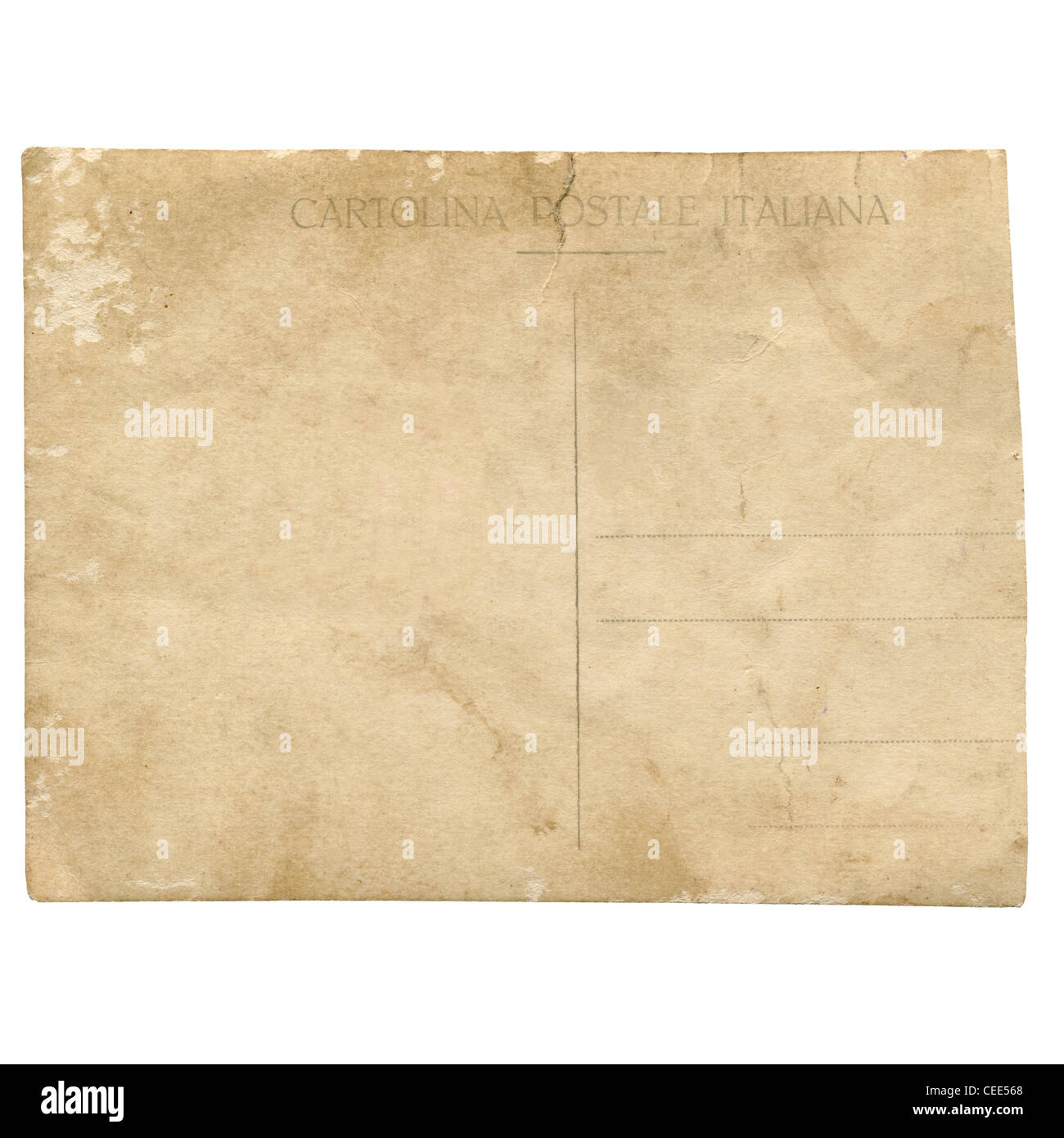 Blank postcards Cut Out Stock Images & Pictures - Alamy