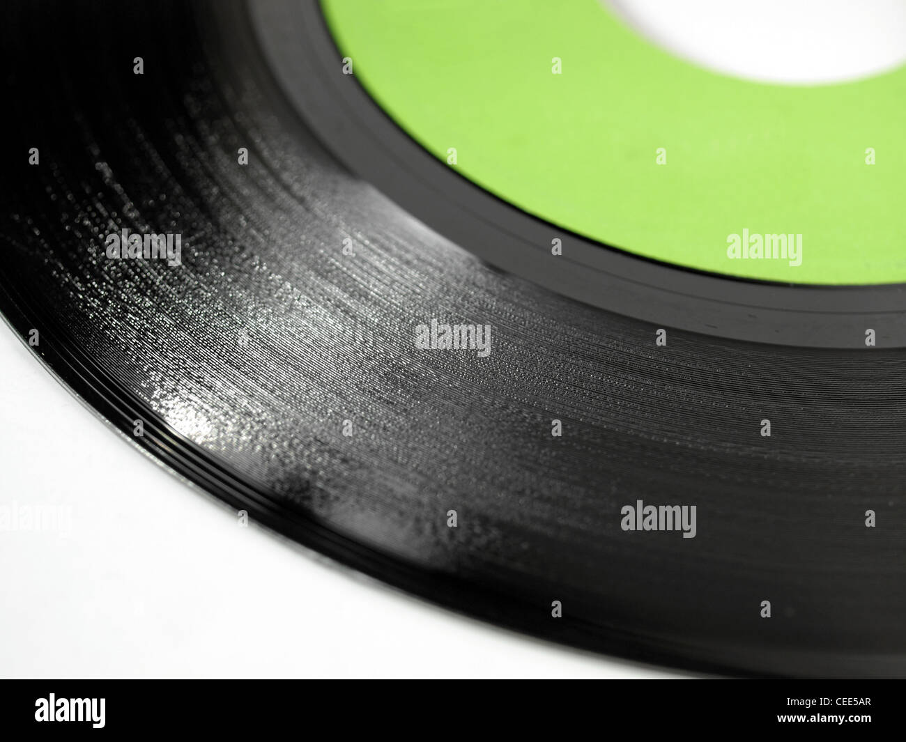 Detail of vinyl record (music recording support Stock Photo - Alamy
