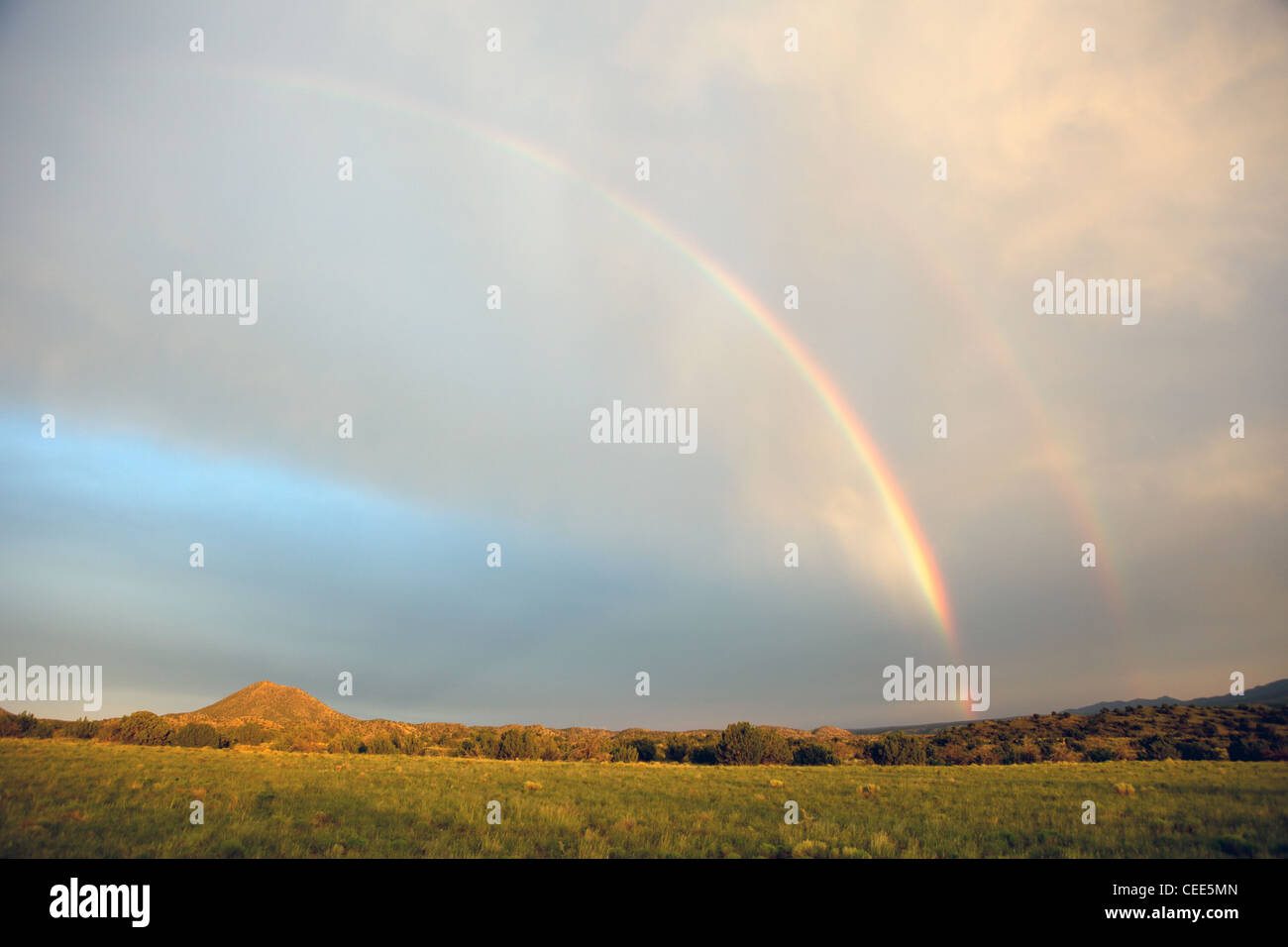 A Double Rainbow along County Road 57 (also called Waldo Canyon Road ...