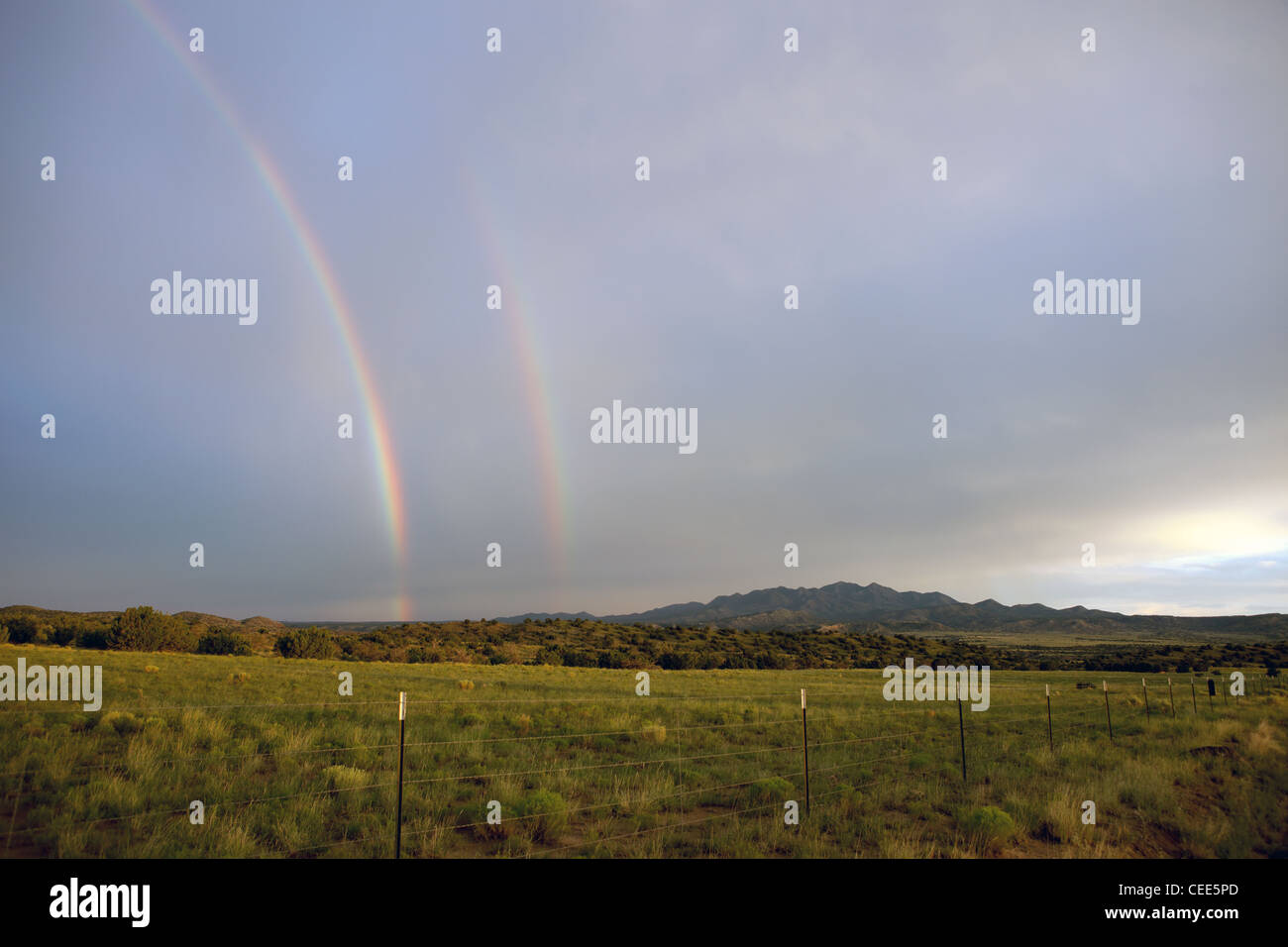 A Double Rainbow along County Road 57 (also called Waldo Canyon Road ...