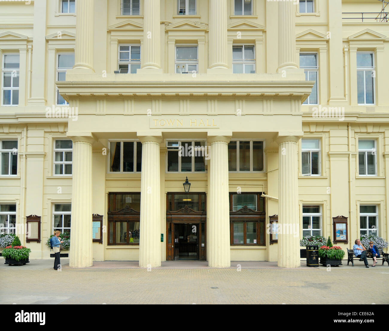 brighton town hall east sussex Stock Photo - Alamy
