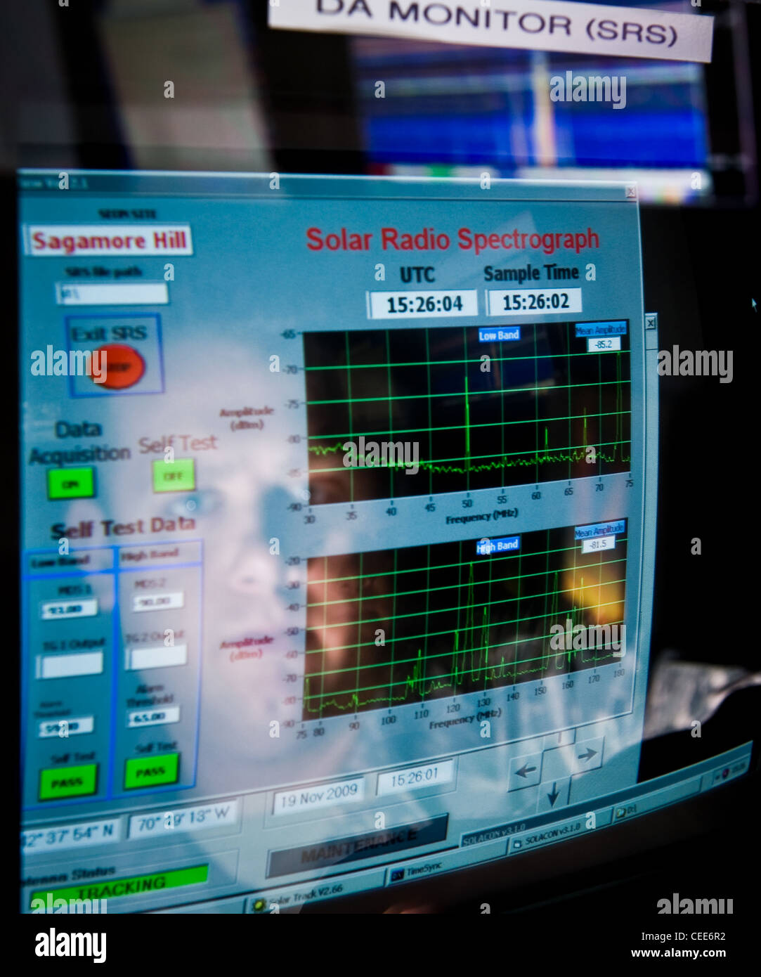 Solar radio spectrograph hi-res stock photography and images - Alamy