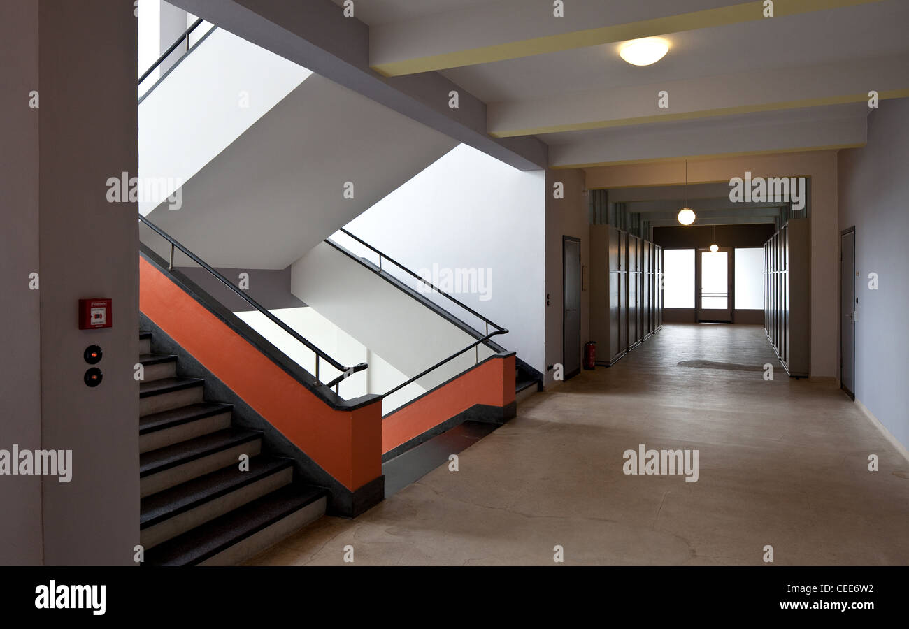 Bauhaus staircase walter hi-res stock photography and images - Alamy