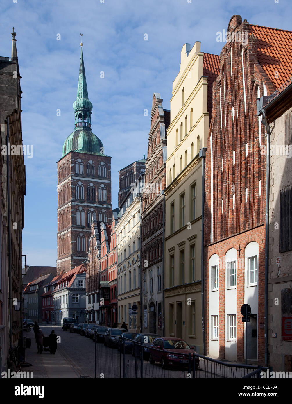 Stralsund, Alter Markt Stock Photo - Alamy