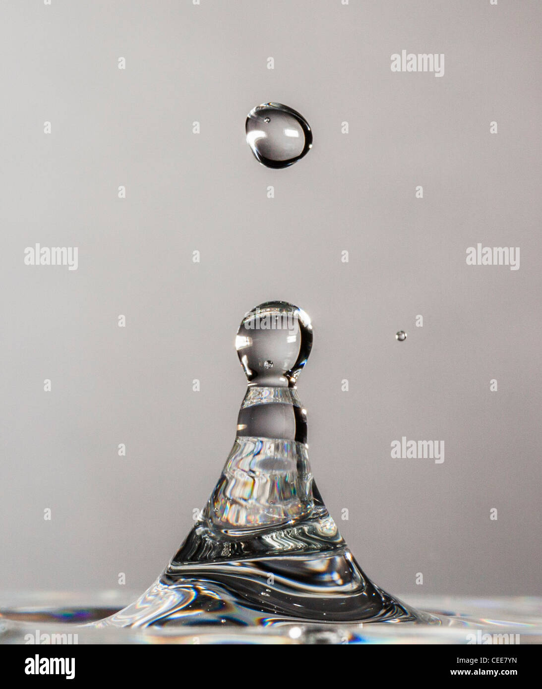 Falling water droplets hi-res stock photography and images - Alamy