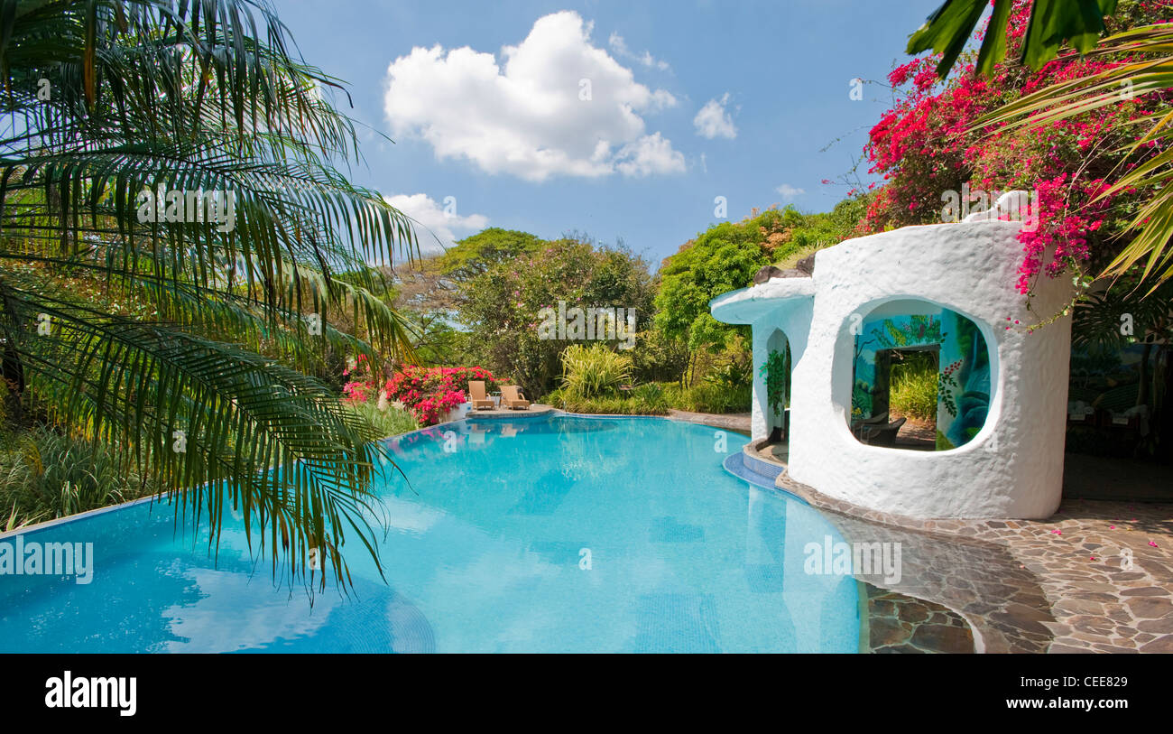 A swimming pool in Costa Rica Stock Photo - Alamy