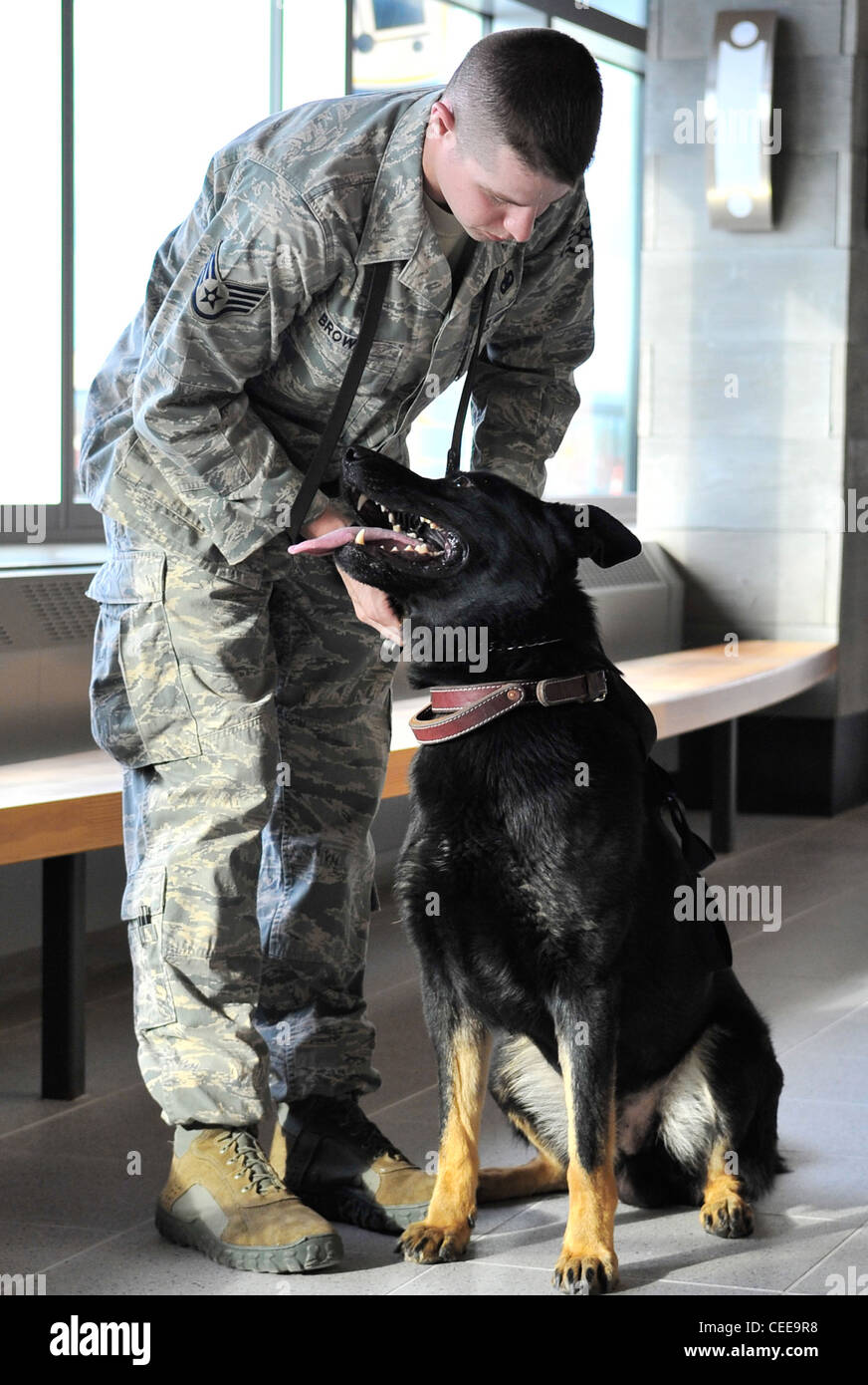 Department of homeland security airport hi-res stock photography and ...
