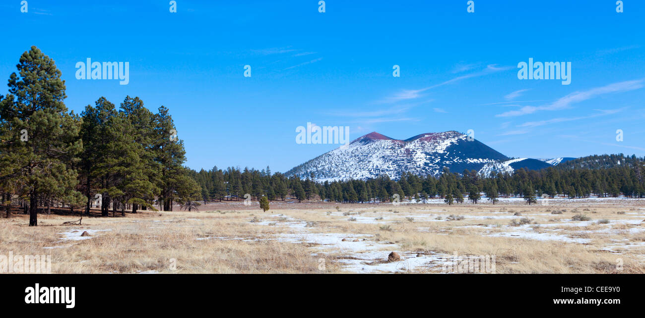 Flagstaff sunset volcano crater hi-res stock photography and images - Alamy