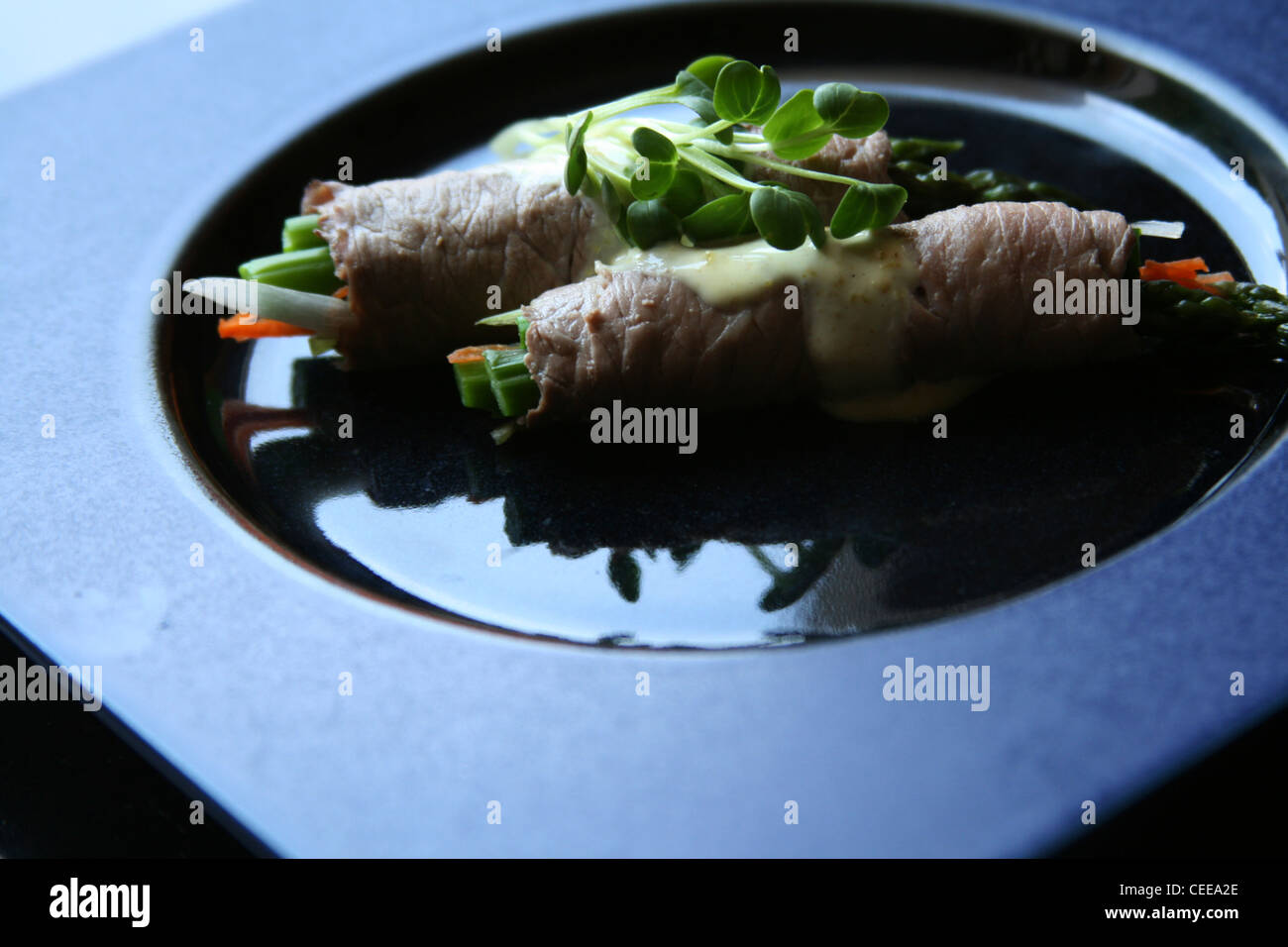 Beef roll hi-res stock photography and images - Alamy