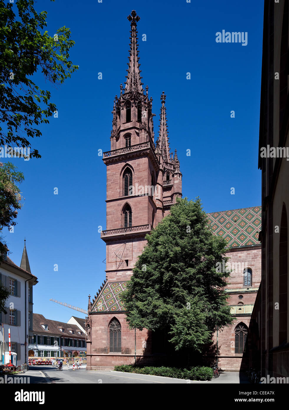 Basel, Basler Münster Stock Photo - Alamy