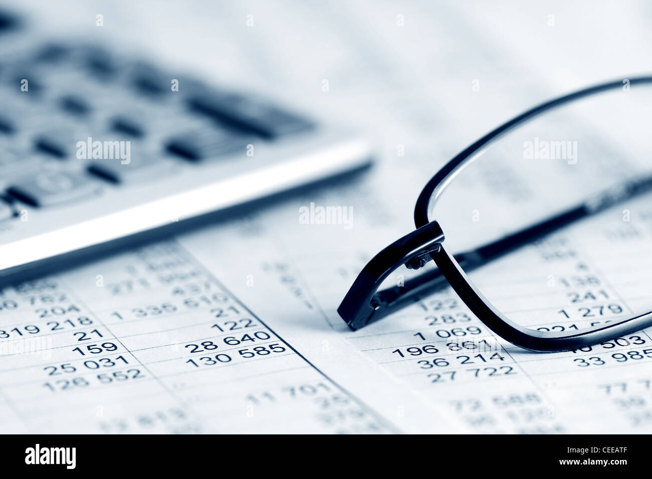 Financial analysis and accounting Stock Photo - Alamy