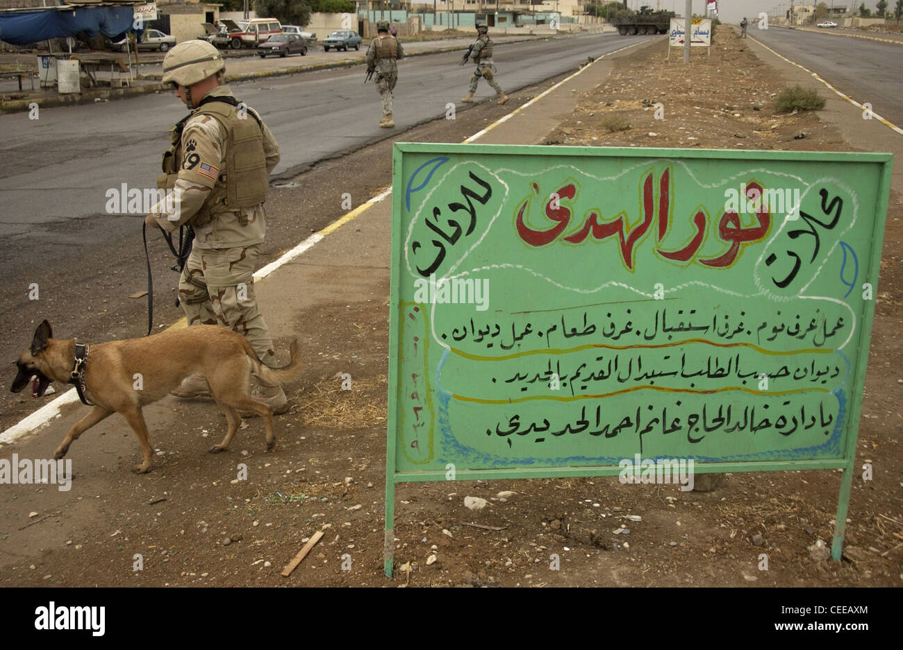 Staff Sgt. Jonathan Geren and his military working dog accompany team ...