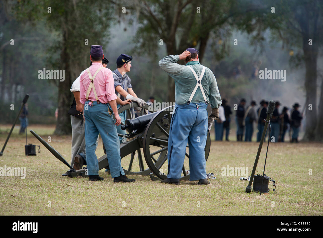The Battle of Townsend's Plantation in Mount Dora, Florida. A Civil War ...