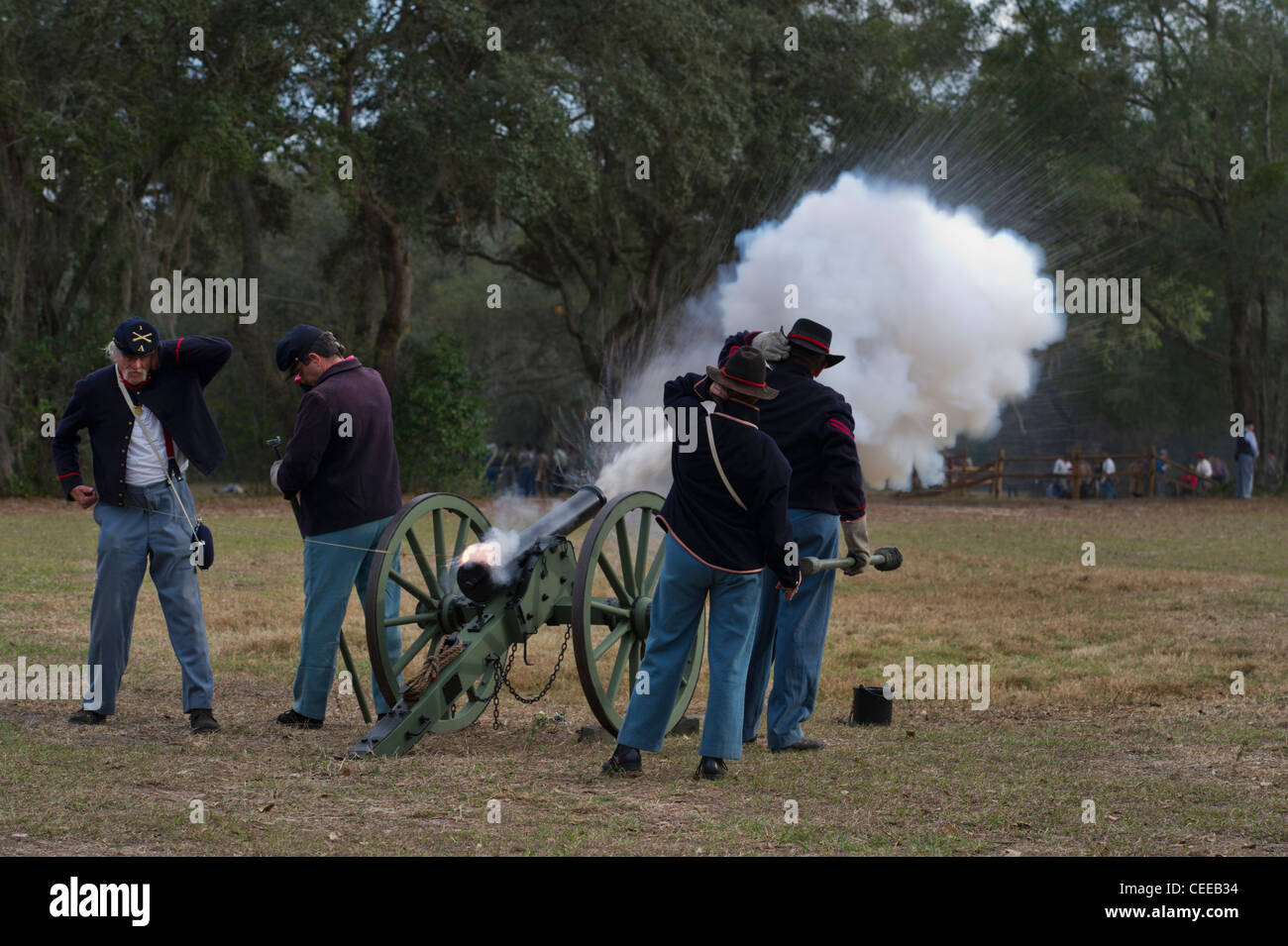 The Battle of Townsend's Plantation in Mount Dora, Florida. A Civil War ...