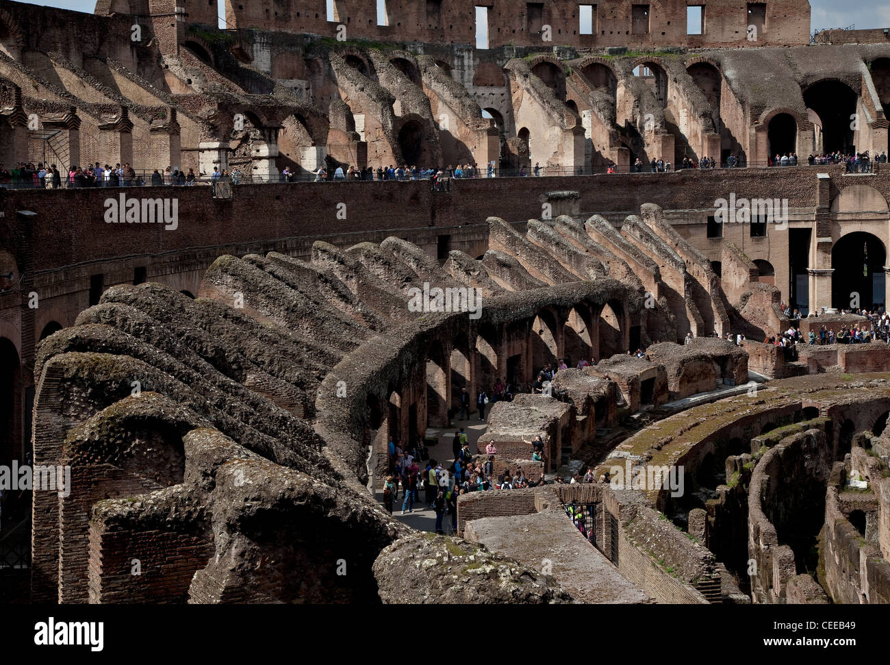 Stiege colosseum hi-res stock photography and images - Alamy