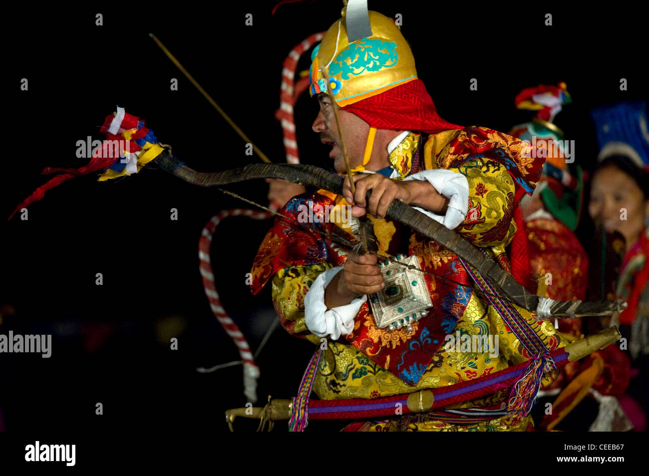 Traditional Dance and Ethnic Costume of Ladakh Stock Photo - Alamy