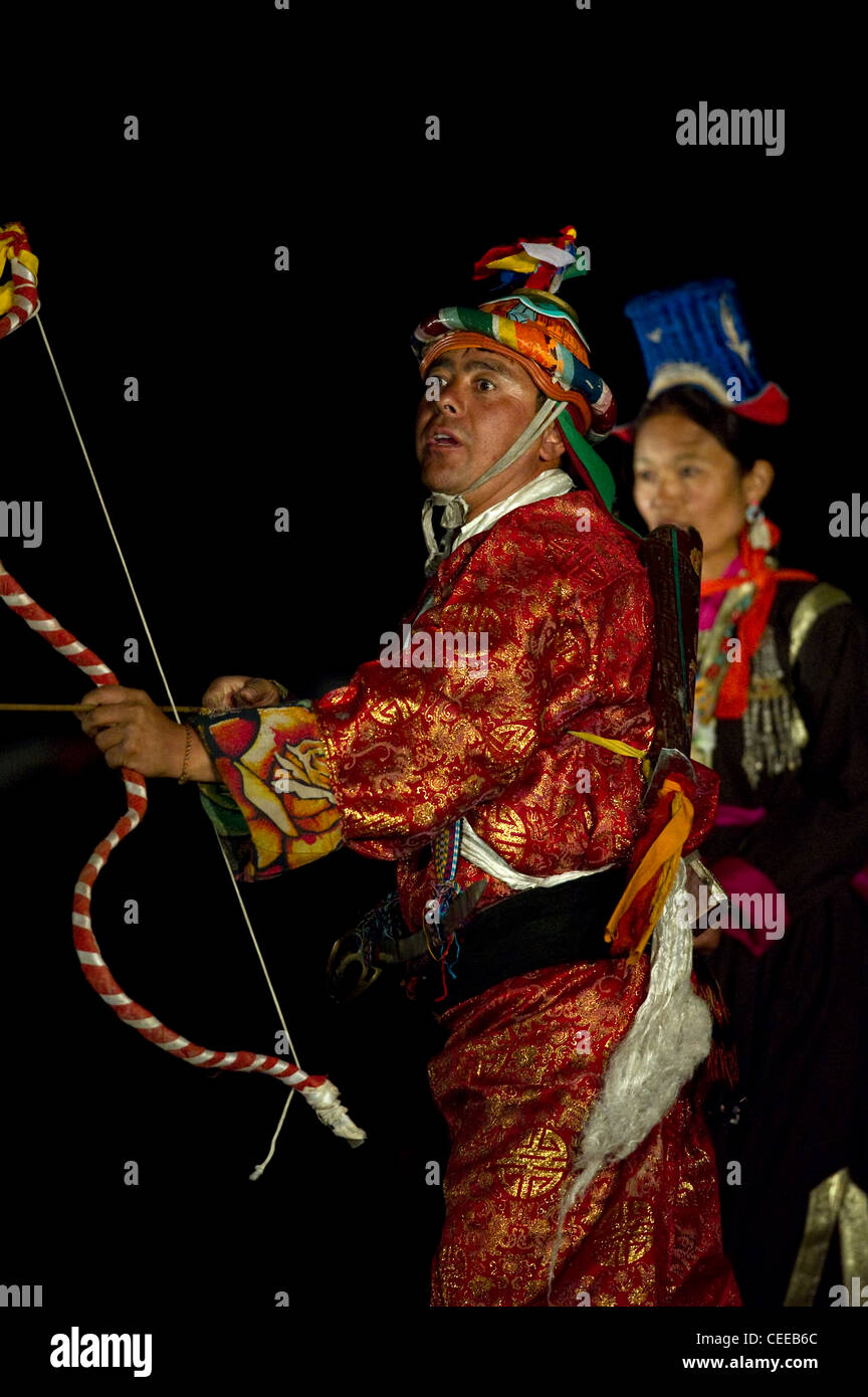 Traditional Dance and Ethnic Costume of Ladakh Stock Photo - Alamy