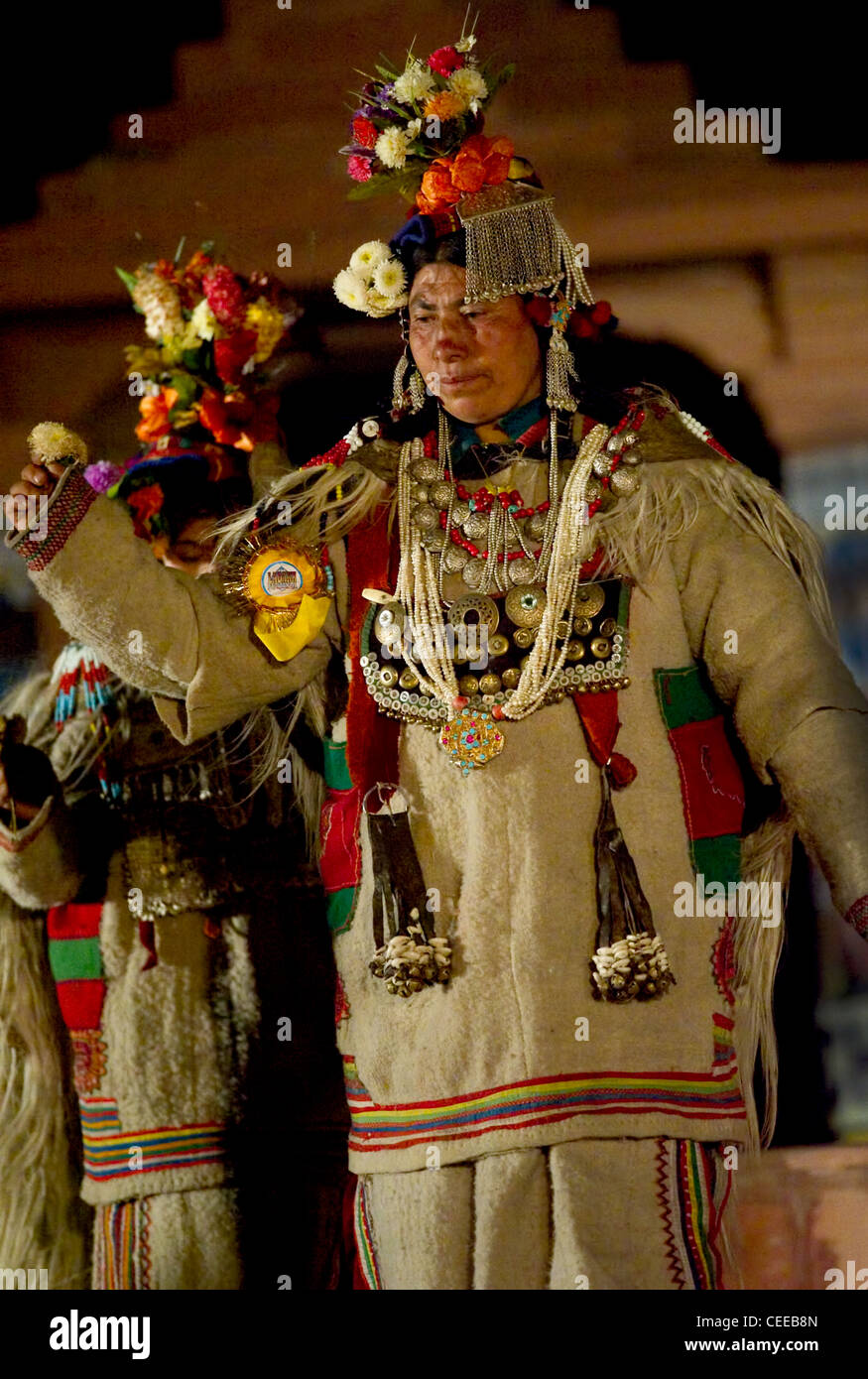 Traditional Dance and Ethnic Costume of Ladakh Stock Photo - Alamy