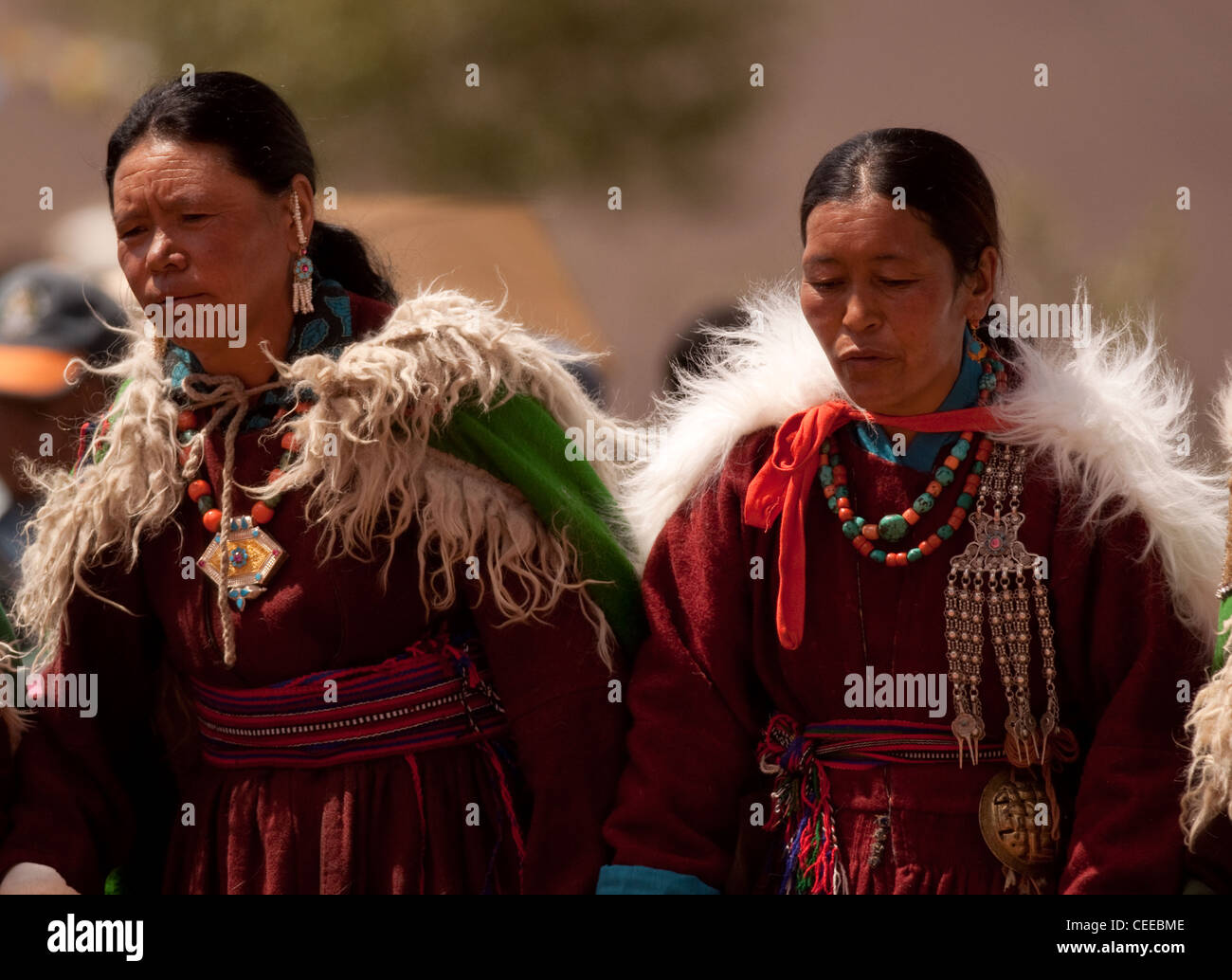 Traditional Dance and Ethnic Costume of Ladakh Stock Photo - Alamy
