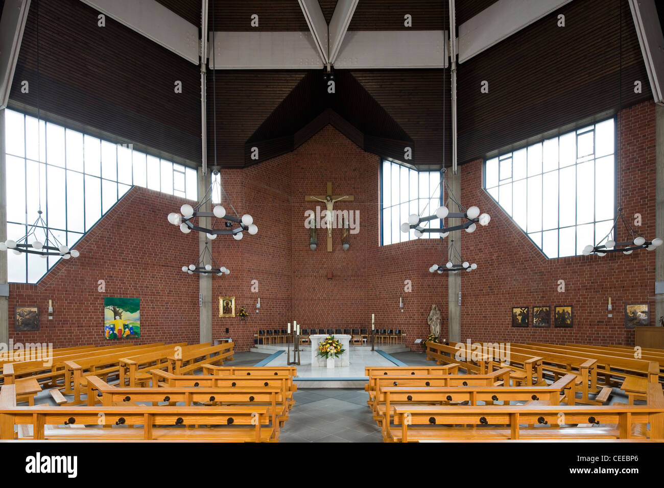 Aachen, St. Marien (Kirchen der Pfarrei Franziska von Aachen Stock ...