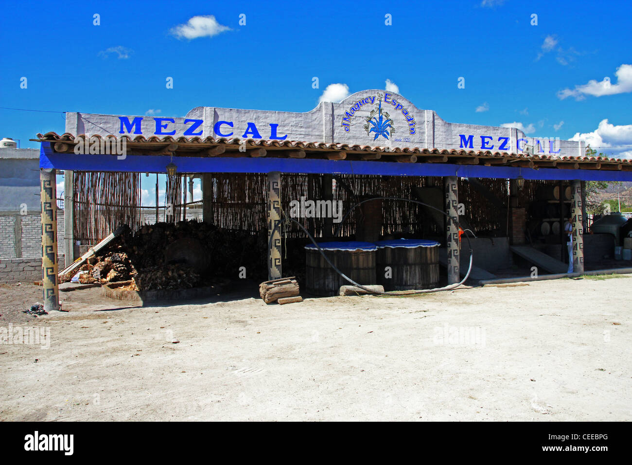 Mezcal factory hi-res stock photography and images - Alamy