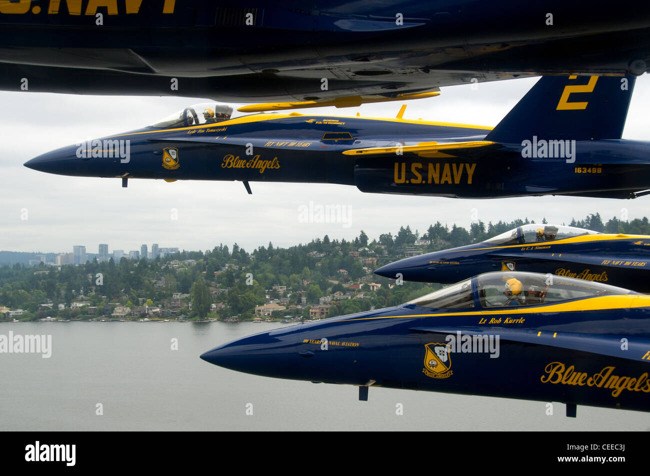 Blue Angels Navy flight demonstration squadron Stock Photo - Alamy