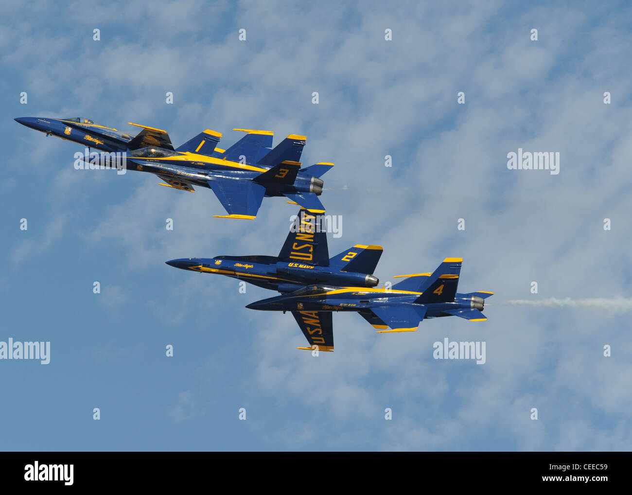Blue Angels Navy flight demonstration squadron Stock Photo - Alamy