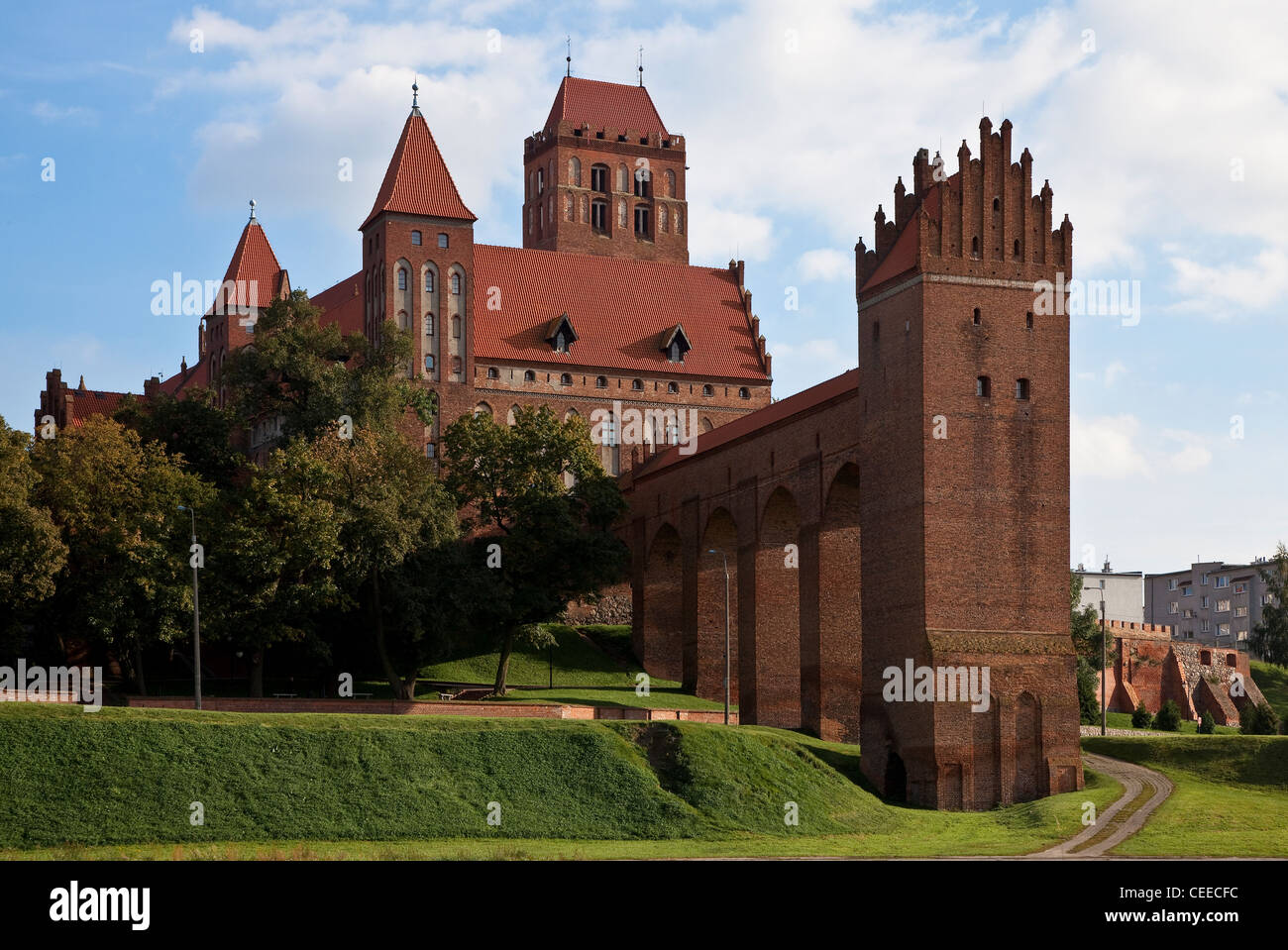 Poland marienwerder cathedral castle hi-res stock photography and ...