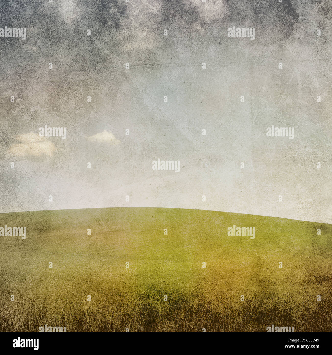 Old World Landscape Artwork