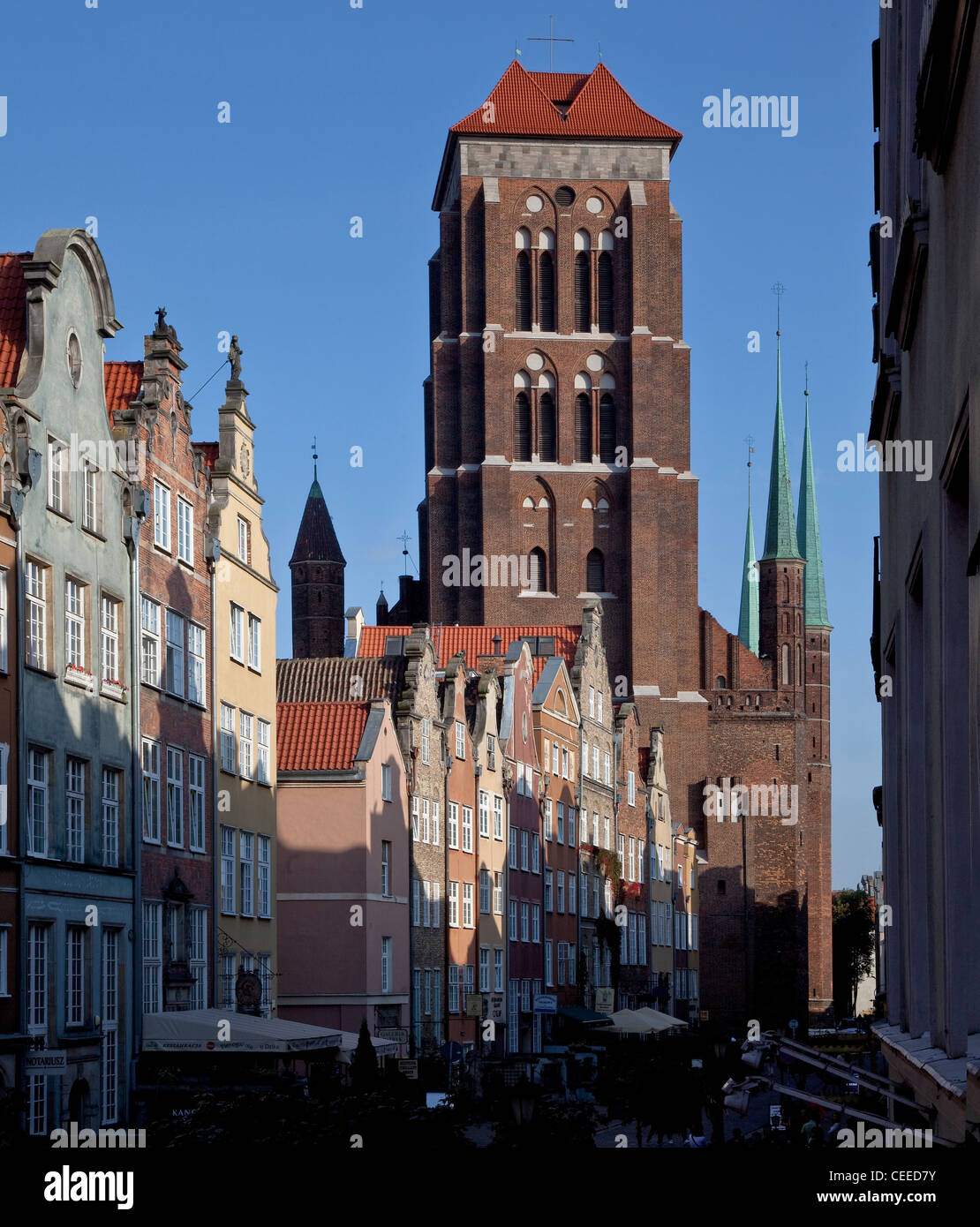 Danzig/Gdansk, Marienkirche Stock Photo - Alamy